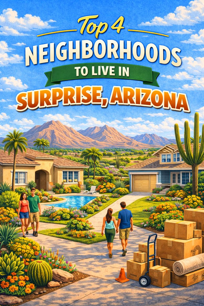 Top 4 Neighborhoods To Live in Surprise, Arizona